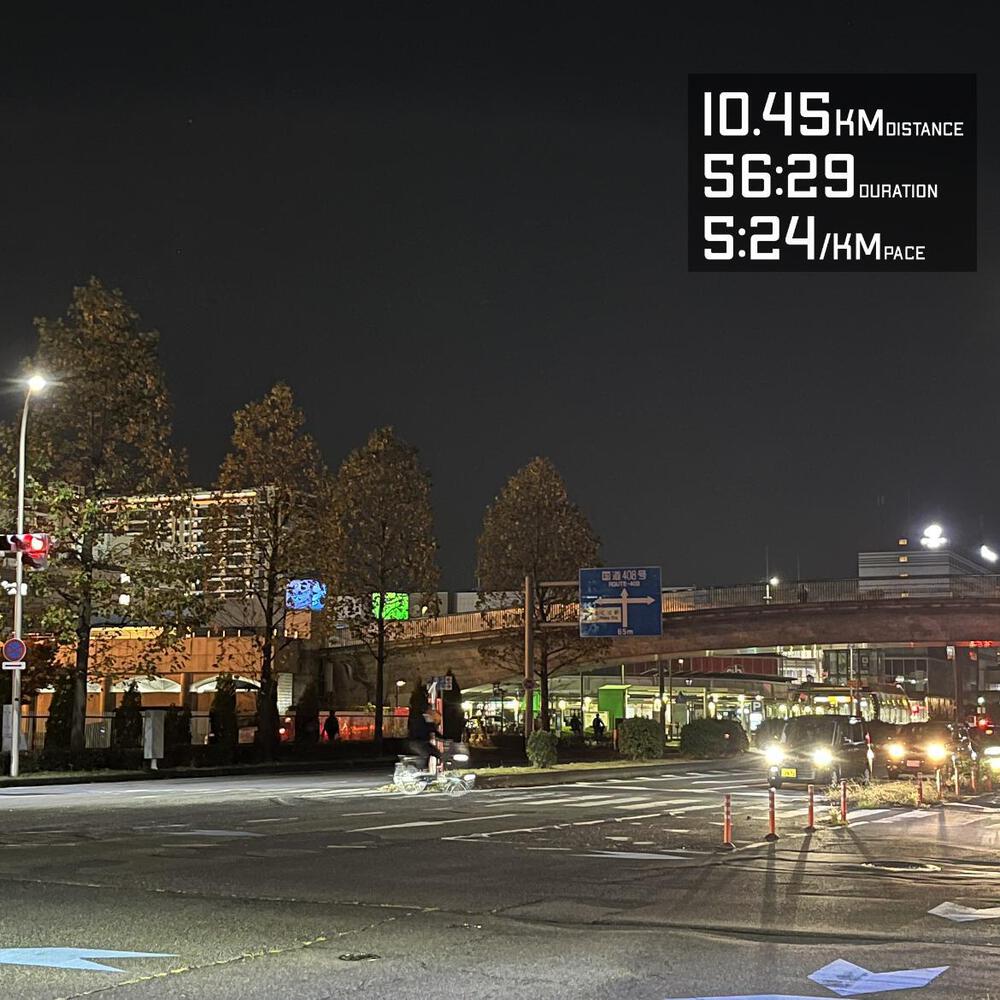 今日は10kmランニング。... | ラントリップ